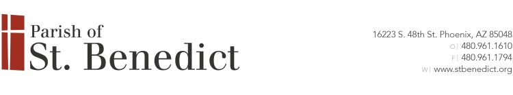 Home - St. Benedict - Faith Direct