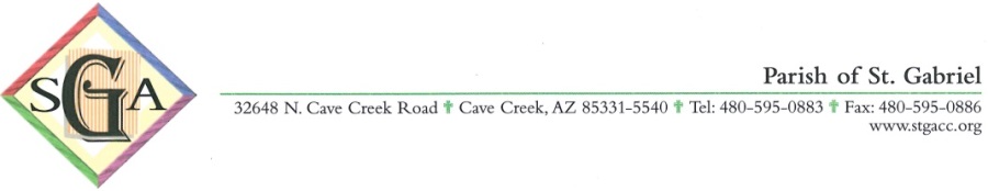 Home - St. Gabriel the Archangel - Faith Direct