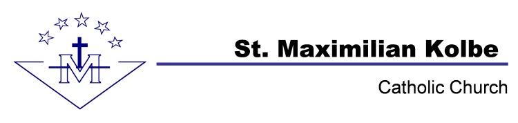 Home - St. Maximilian Kolbe Catholic Church - Faith Direct