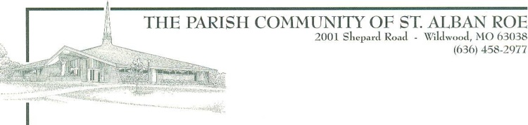 Home - St. Alban Roe Catholic Church - Faith Direct