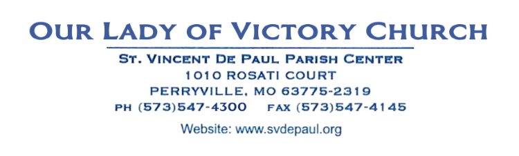 Home - Our Lady of Victory - Faith Direct